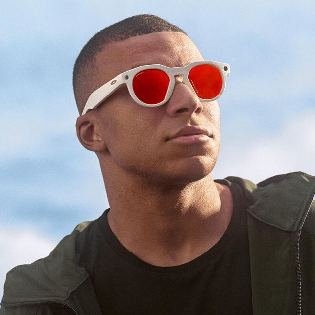 საუკეთესო ფასი │ Oakley Meta HSTN Warm Grey/Prizm Ruby სმარტ სათვალე│